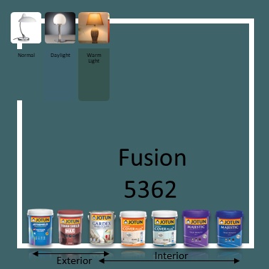 Jotun 1L 5362 Fusion /Jotashield AF / Tough Shield/ Majestic true ...