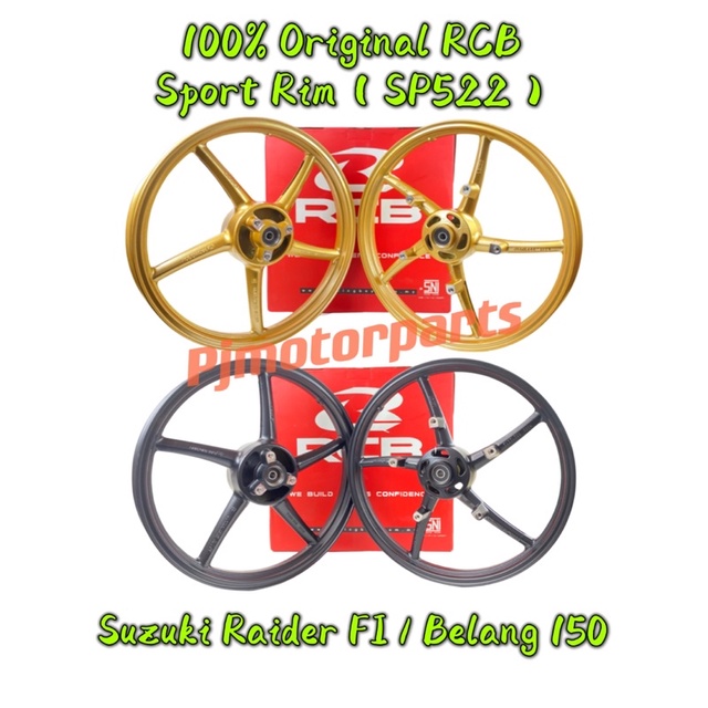 Suzuki Raider Fi / Belang 150 / Belang150 (100% Original RCB) Matt ...