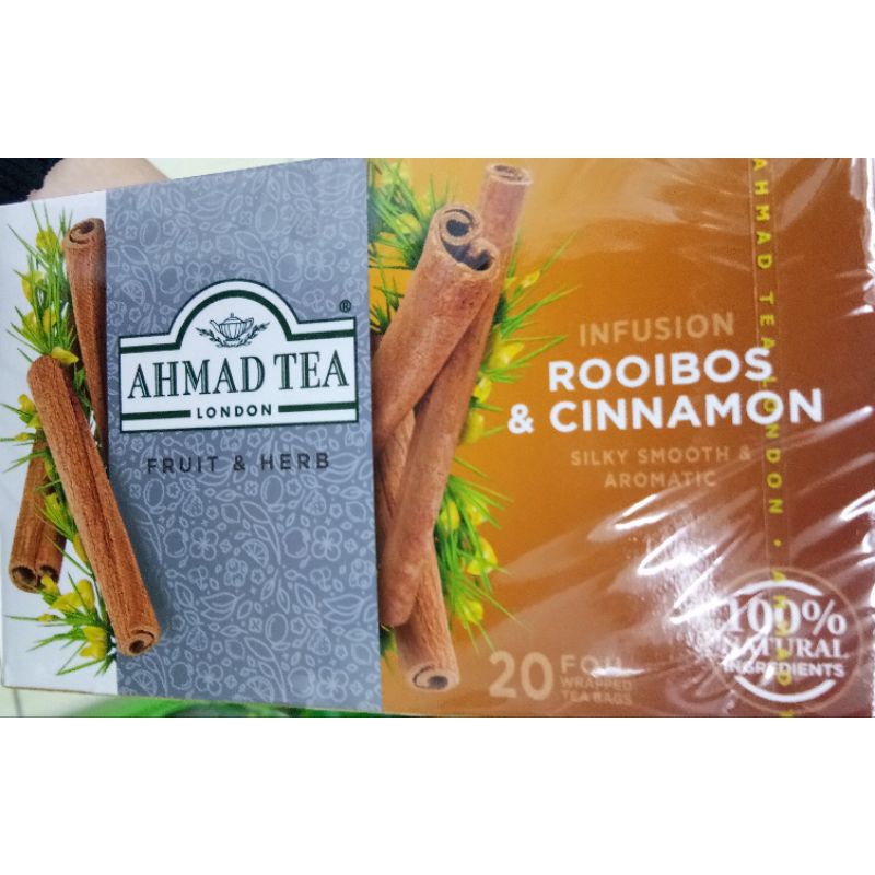 Ahmad Tea Rooibos & Cinnamon (20 Teabags) | Shopee Malaysia