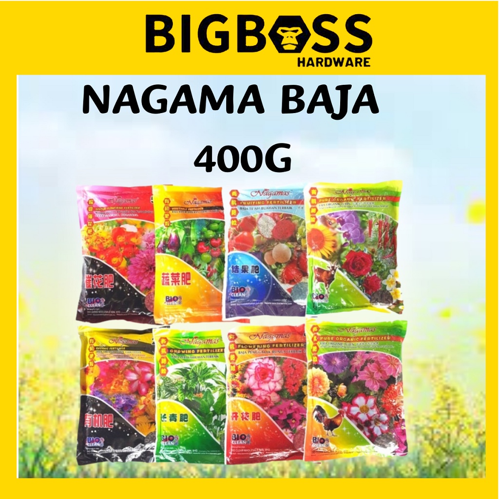 BigBoss - Tumbuhan Baja Organik 400gm | Pure Organic Fertilizer ...