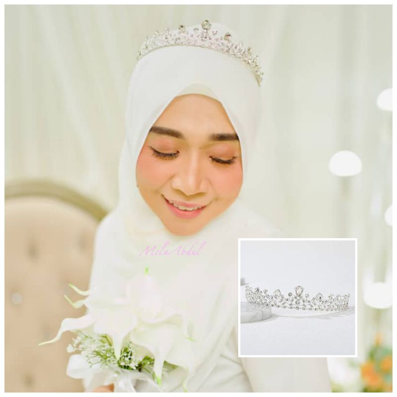 Mahkota Pengantin Mahkota Tunang Mahkota Nikah | Shopee Malaysia