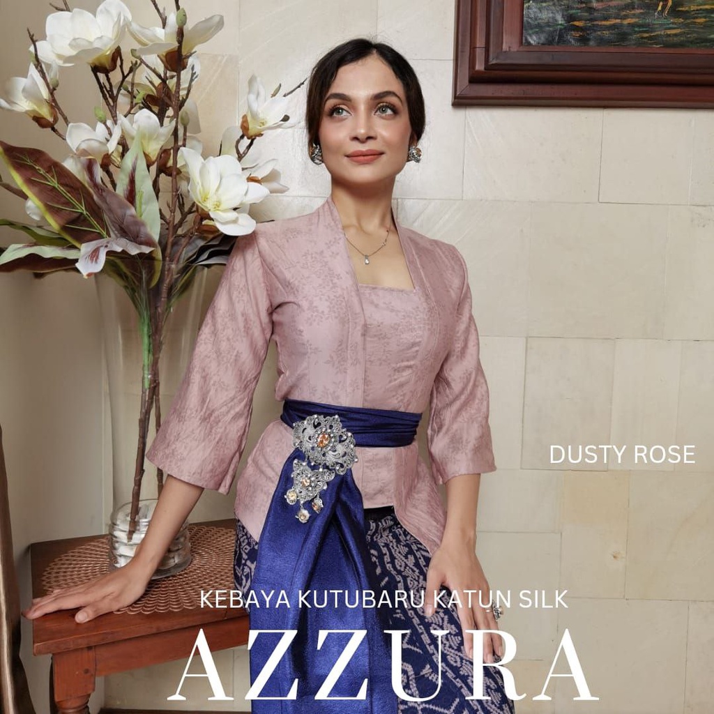 Balinese kebaya Suit Azzura Bell Sleeve kebaya and Long stretch Skirt ...