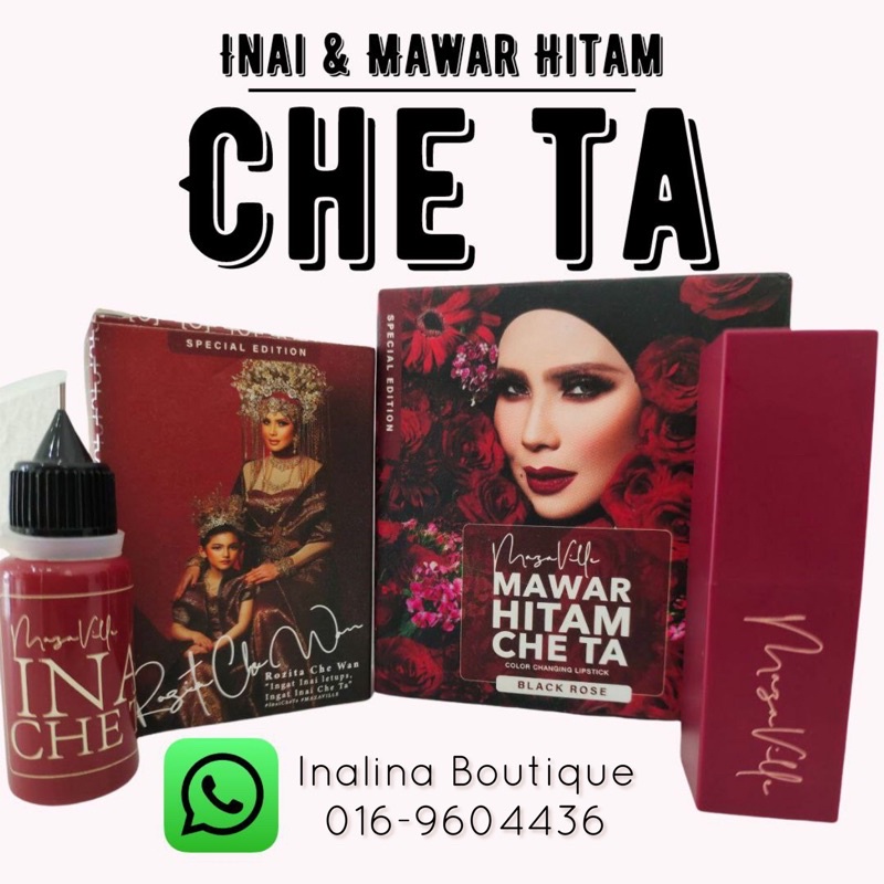 INAI CHE TA & INAI NUNHA 💯 ORIGINAL HQ | Shopee Malaysia