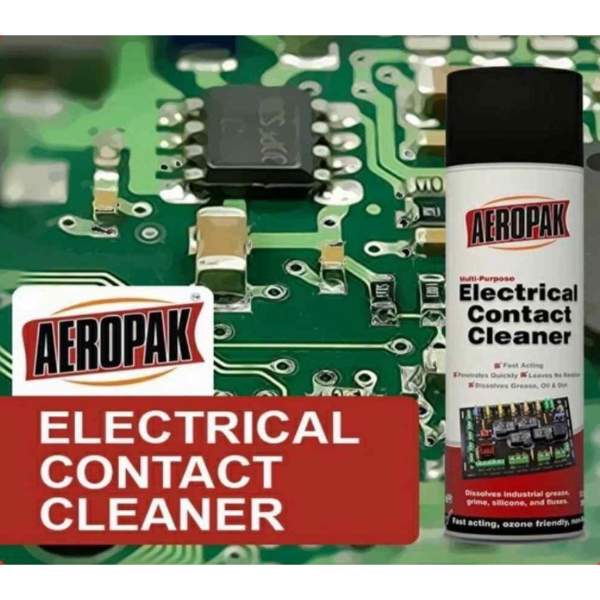 Aeropak Electronic Contact Cleaner Multipurpose Electrical And ...