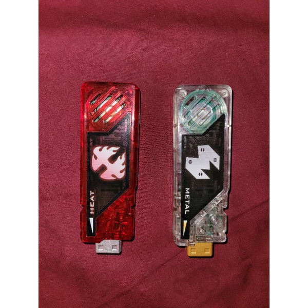 DX KAMEN RIDER W DOUBLE HEAT METAL GAIA MEMORY SET | Shopee Malaysia