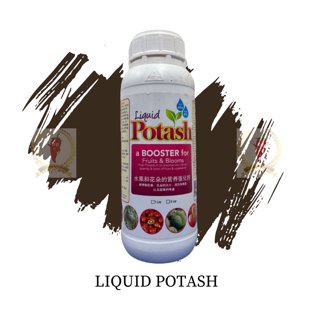 [READY STOCK] 1 LITRE LIQUID POTASH | BOOSTER FOR FRUITS & BLOOMS ...
