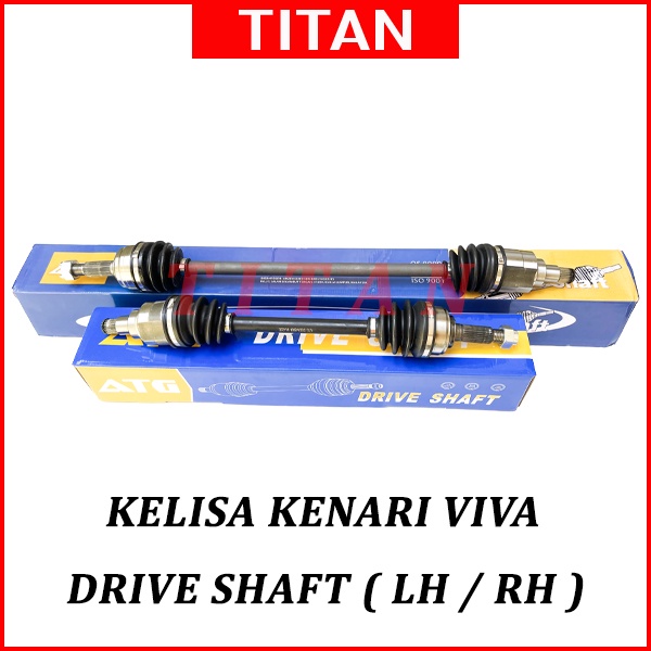 100% Brand New Drive Shaft Left & Right Perodua Kelisa Kenari Viva ...
