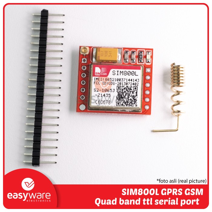 Sim800l SIM800 GPRS GSM MINI BREAKOUT MODULE | Shopee Malaysia