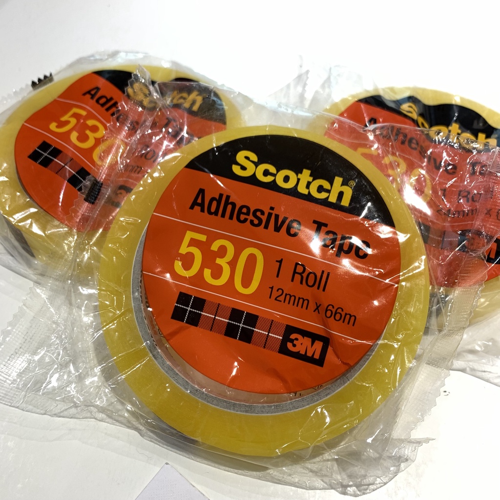 3M Scotch 530 Tape 66 Yards (3" Core) | Shopee Malaysia