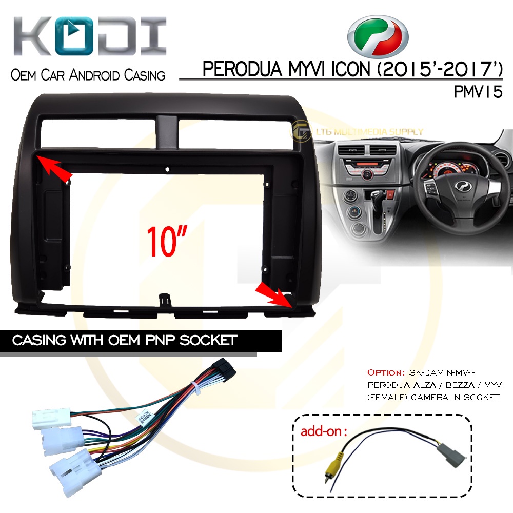 PERODUA MYVI ICON 2015'-2017' ANDROID CASING | Shopee Malaysia