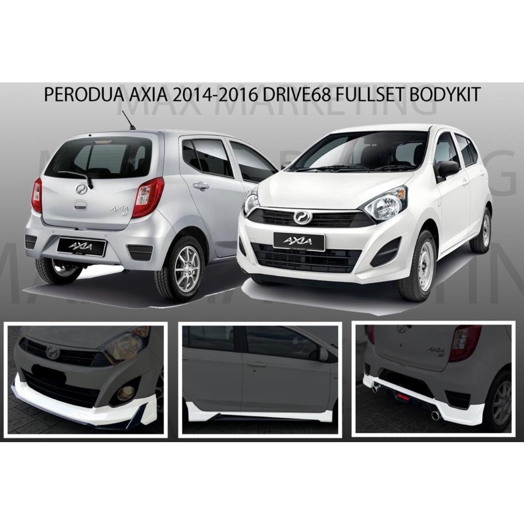 Perodua Axia 2014-2016 FullSet Bodykit | Shopee Malaysia