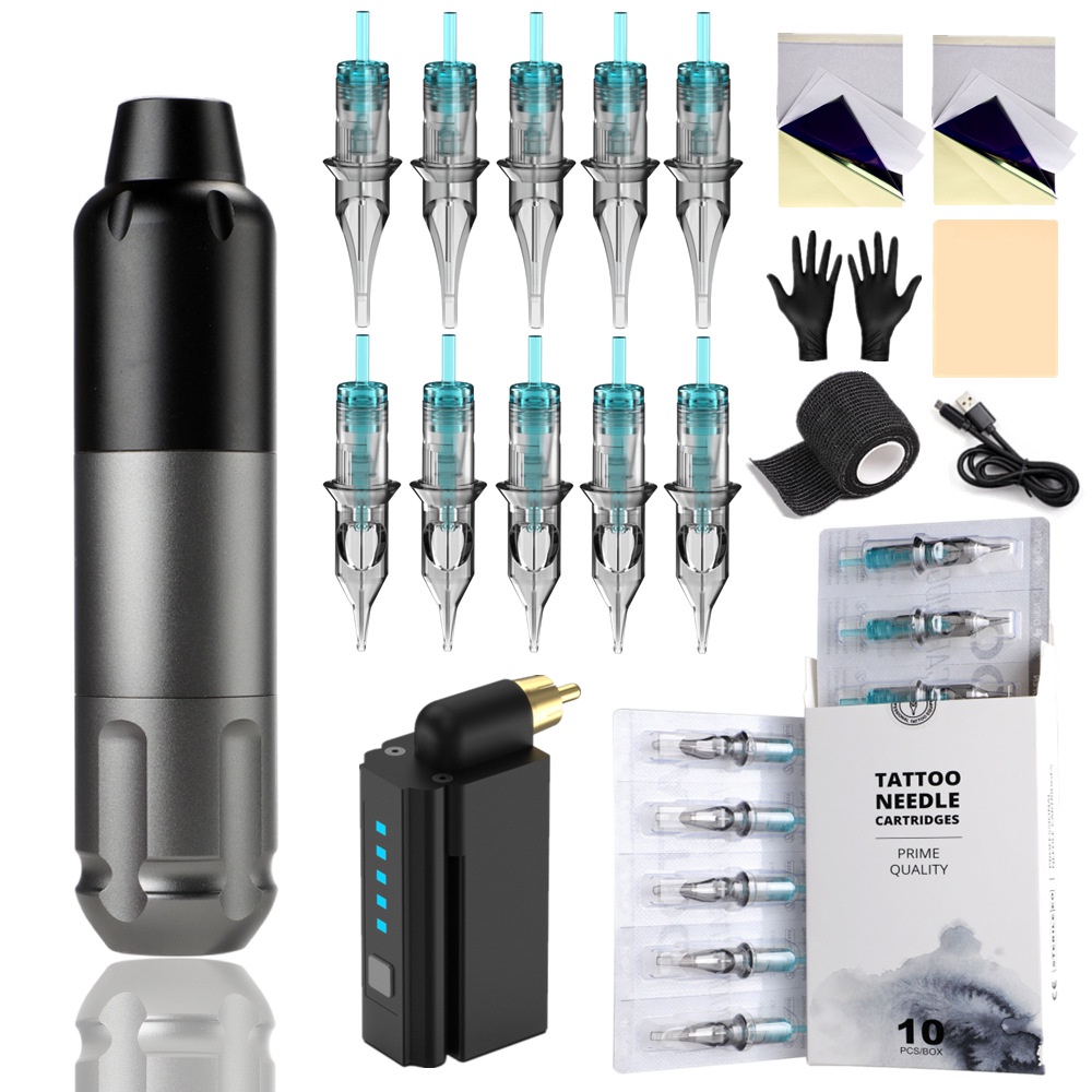 Tattoo pen set/tattoo machine set/wireless power tattoo machine set ...