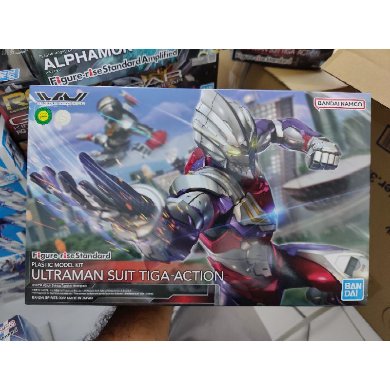 BANDAI [READY STOCK] Figure Rise Standard Ultraman Suit TIGA SKY TYPE ACTION / TIGA / TIGA ...