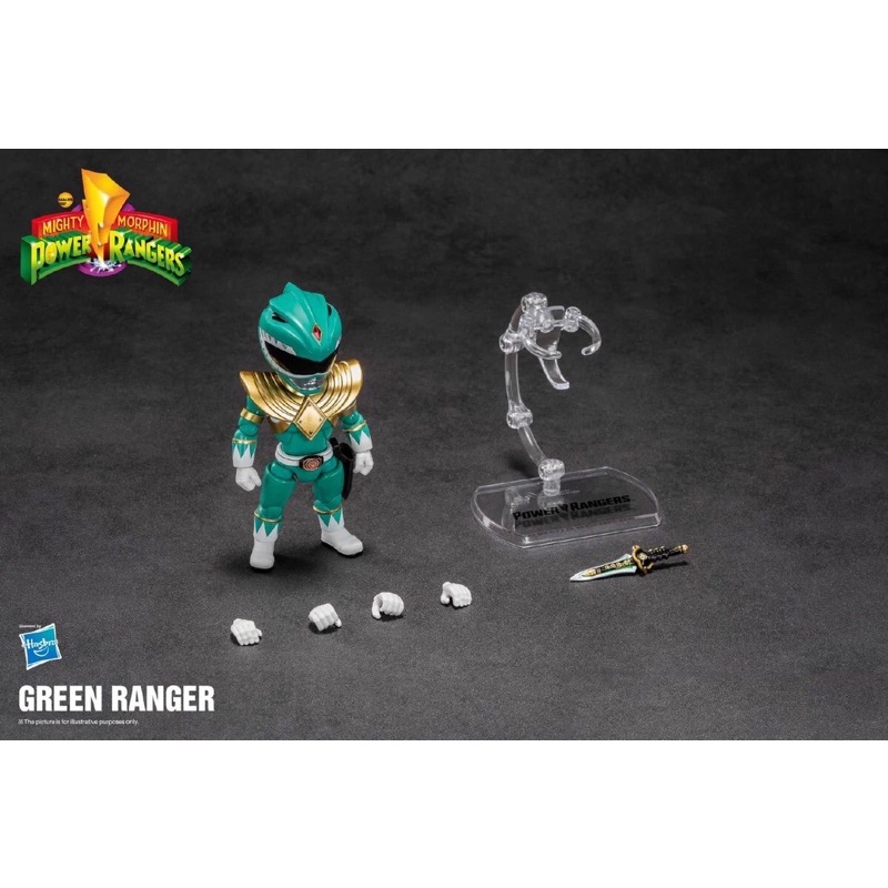 (Sold out) Hasbro Mighty Morphine Power Ranger Green Ranger | Shopee ...