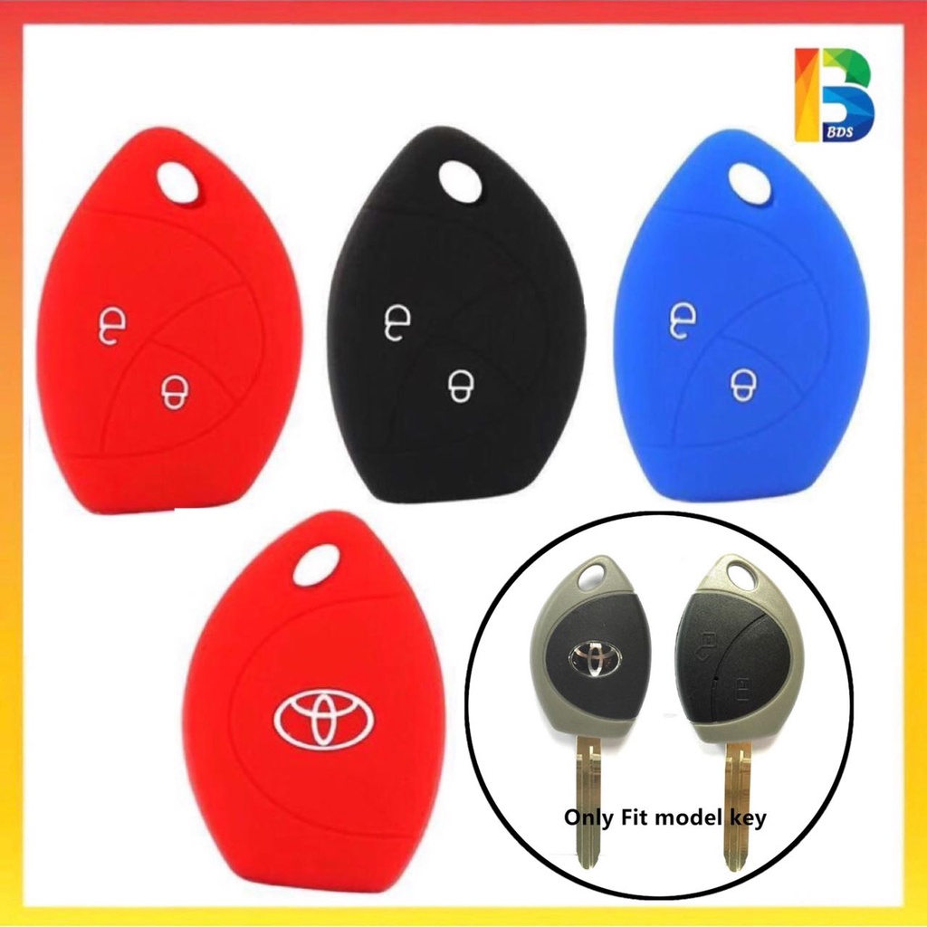 Toyota 2 Button Key Cover Remote Cover Penutup Kunci Remote Control ...