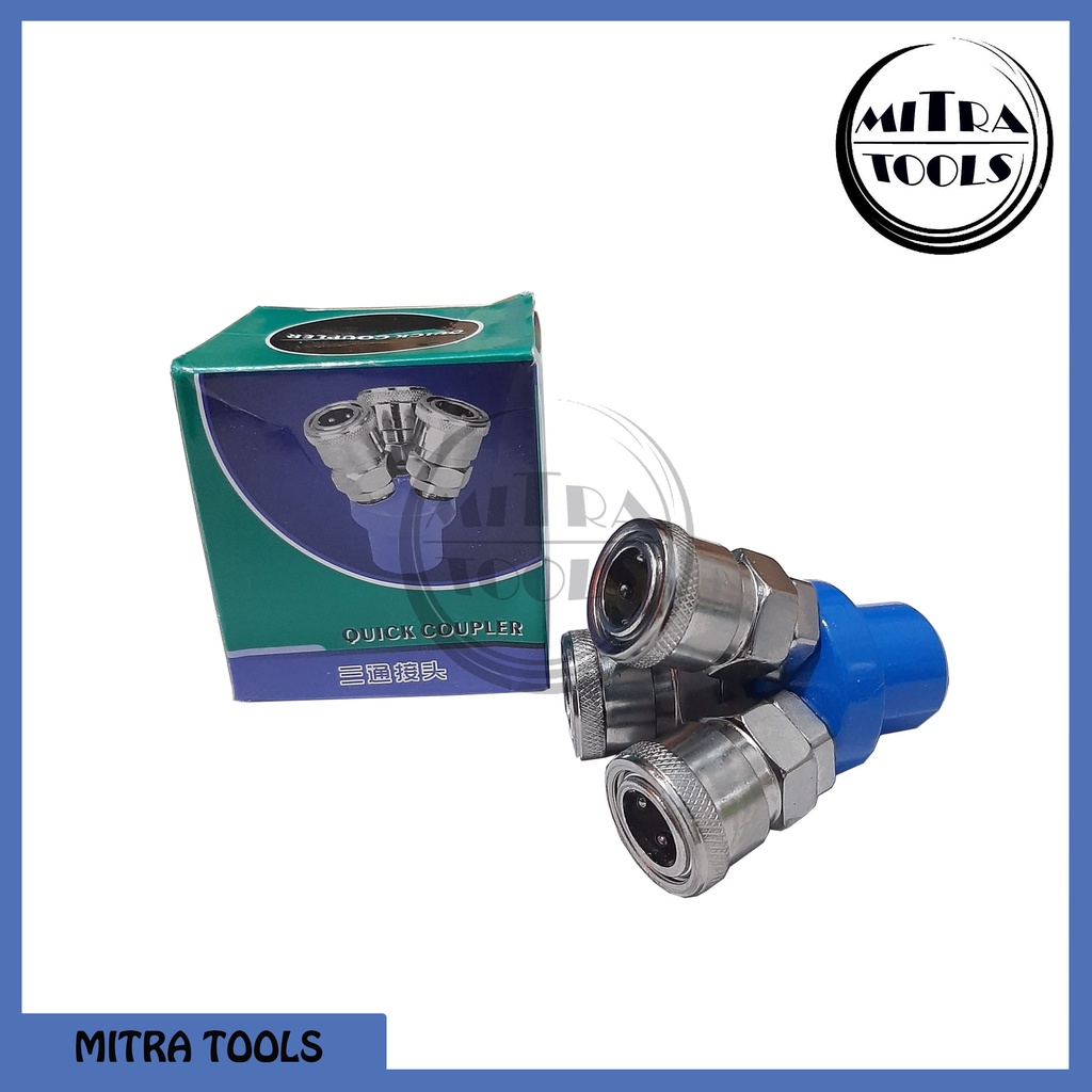 Lumos Branch Compressor Coupler 3 Quick Coupling 3 Way | Shopee Malaysia