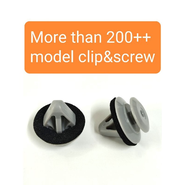 mazda fender flares side skirt clip (10pcs) | Shopee Malaysia