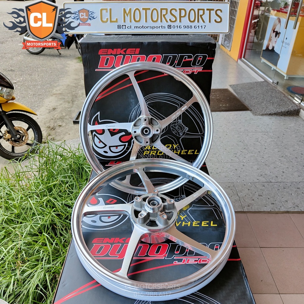 Y15ZR Y16ZR DYNO PRO D2 SPORT RIM 525 ( 1.60/1.60-17 )( CHROME SILVER ...