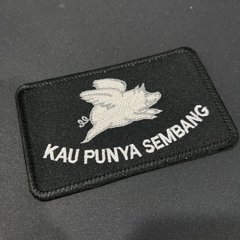 Patch - Kau Punya Sembang (Size 6x10cm) | Shopee Malaysia