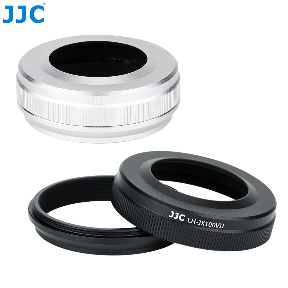 JJC LH-JX100VII Lens Hood with Filter Adapter Ring for Fuji Fujifilm ...