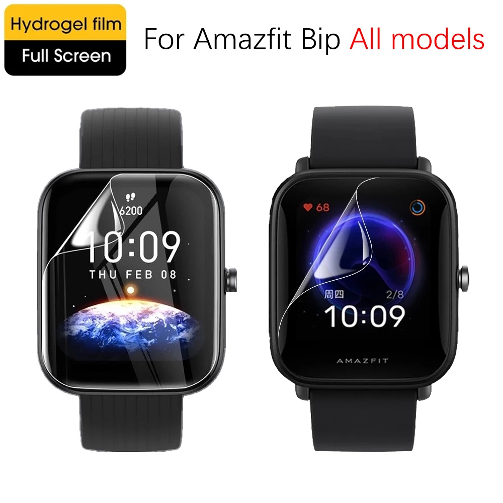 Full Hydrogel Protective Film for Amazfit BIP 6 BIP 5 Bip U Pro Bip 3 ...