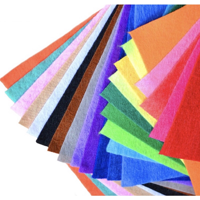 Woven Felt Fabric Cloth Sheet | A4 Size | Kain Felt | 不织布 | DIY Craft ...
