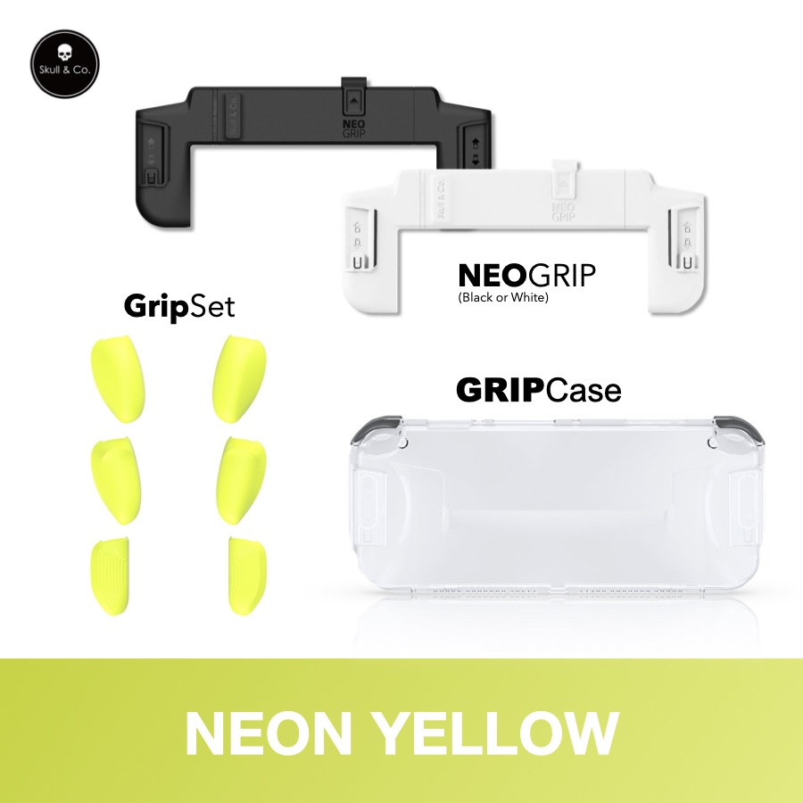 Skull & Co Neogrip / GripCase OLED Custom Grip Colors For Nintendo ...
