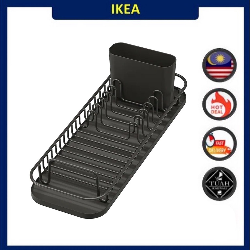 IKEA LILLHAVET Multifunctional Dish Rack | Shopee Malaysia