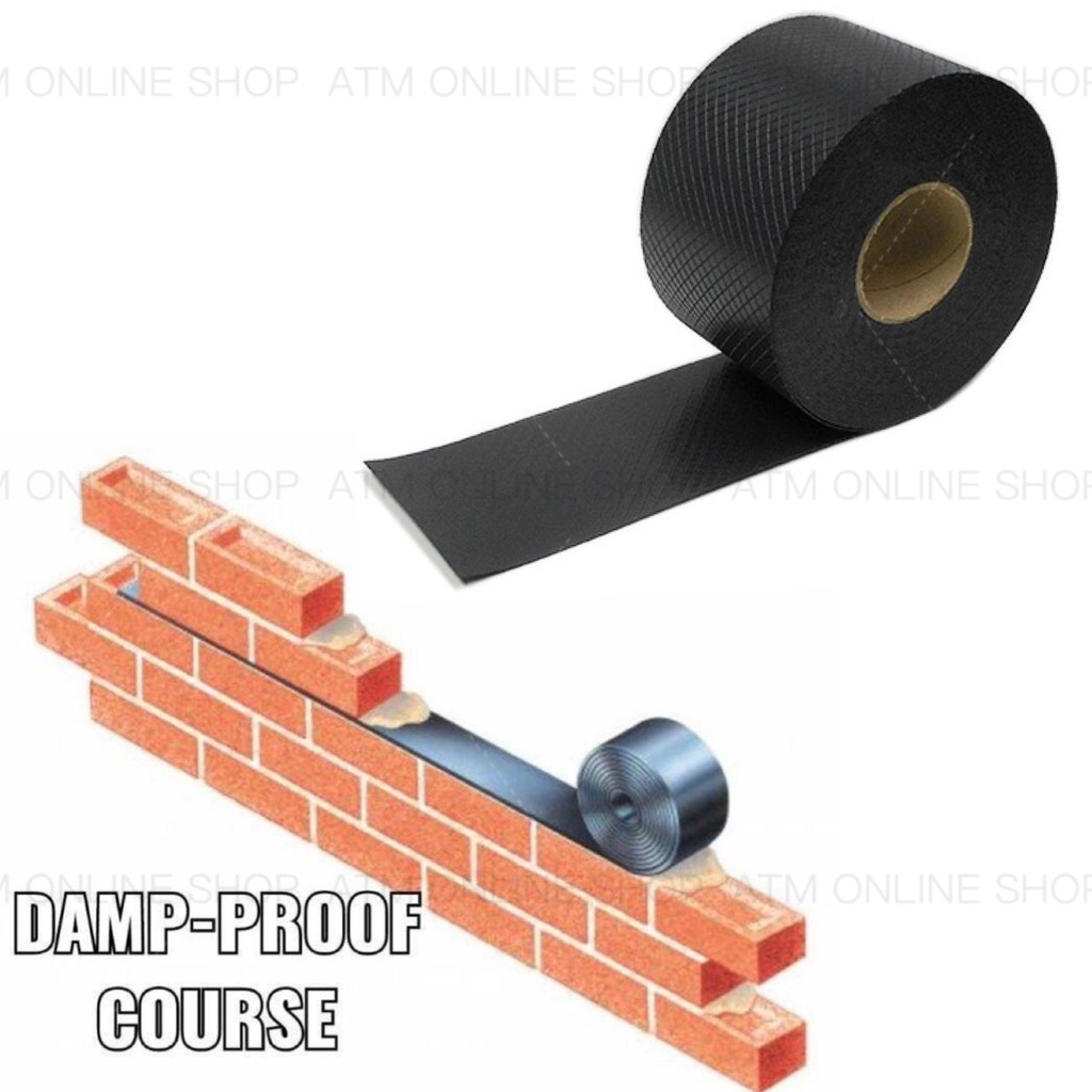 ECOMAS DPC DAMP PROOF COURSE IKATAN BATU BATA BRICKLAYING 110MM (4") X ...