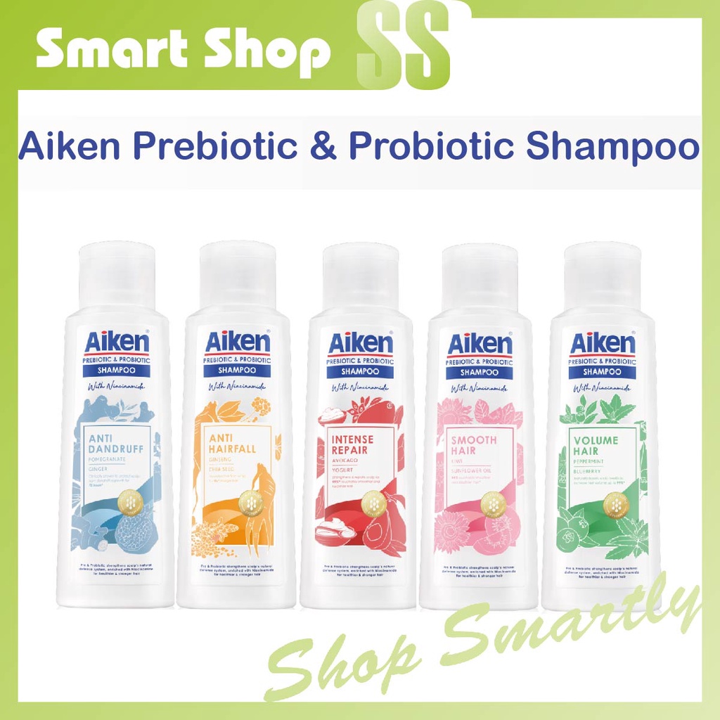 Aiken Prebiotic & Probiotic Hair Shampoo 350g | Shopee Malaysia