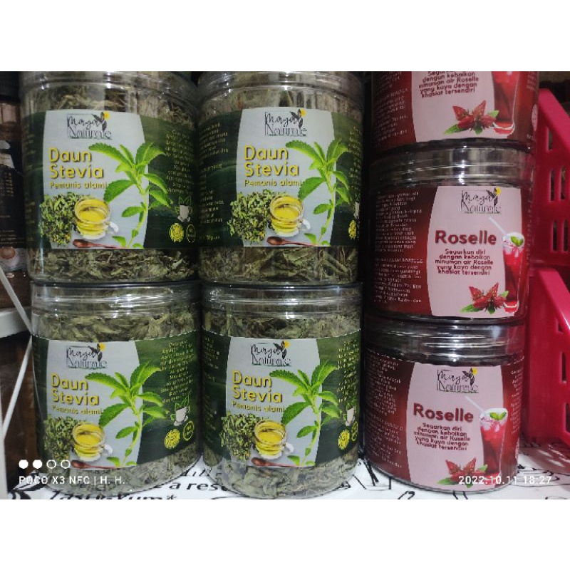 Bunga Telang Kering Organik, Roselle kering, Daun Stevia | Shopee Malaysia