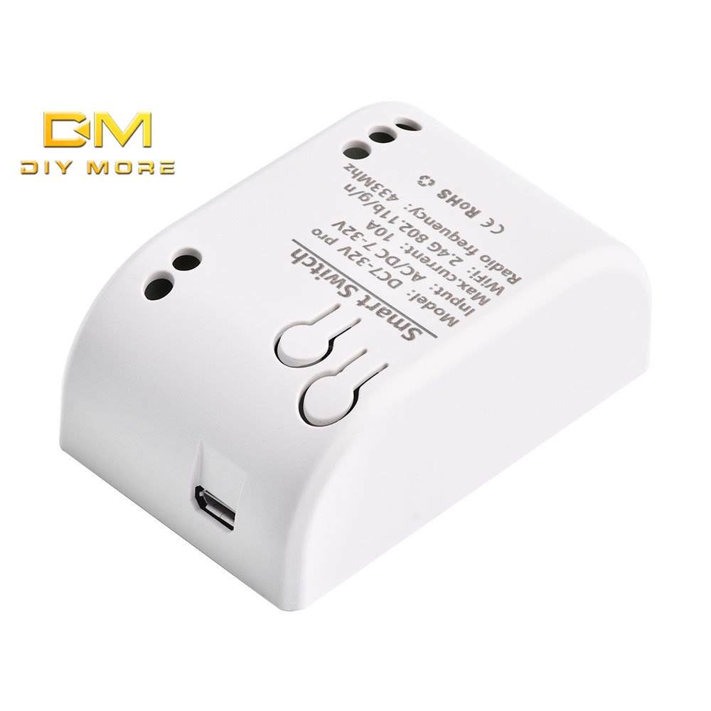 DIYMORE E-Welink Smart WiFi Relay Module DC 5V 12V 24V Switch Relay ...