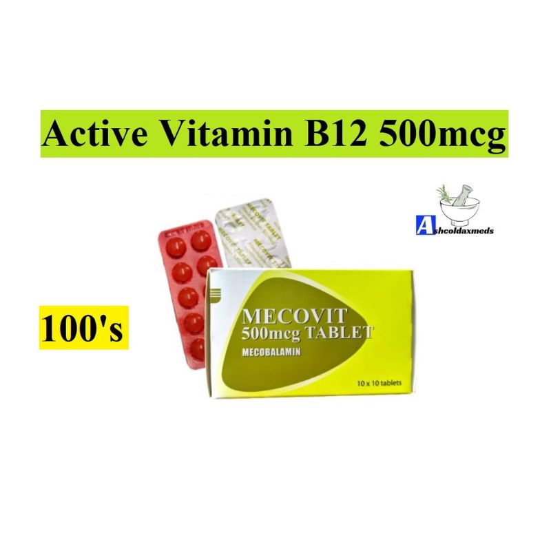 MECOVIT (Mecobalamin) 500mcg Tablet | Shopee Malaysia