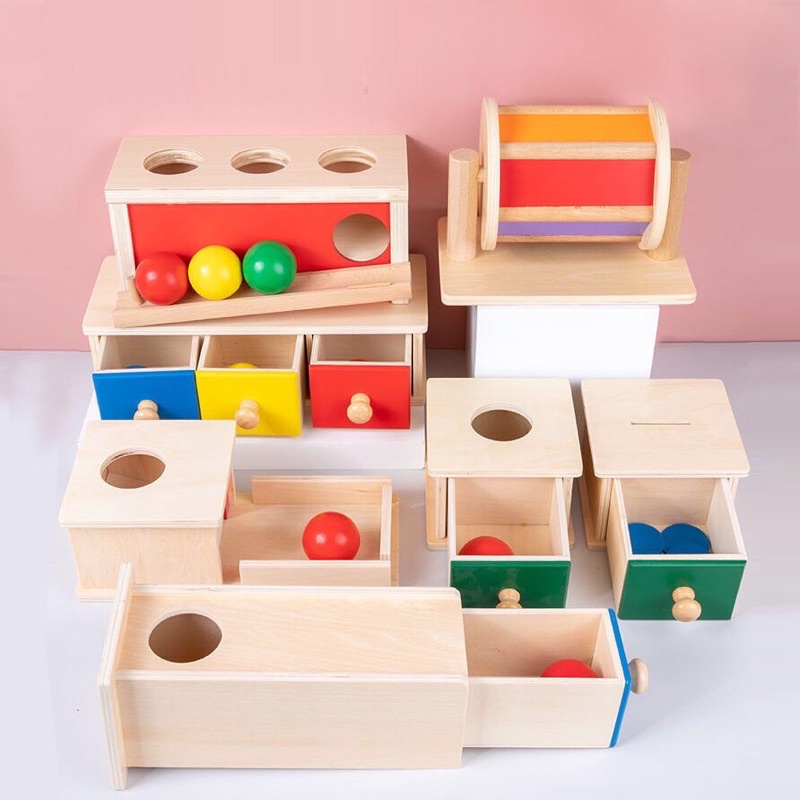 Montessori Teaching Materials Set 0-3 - Montessori standard products ...