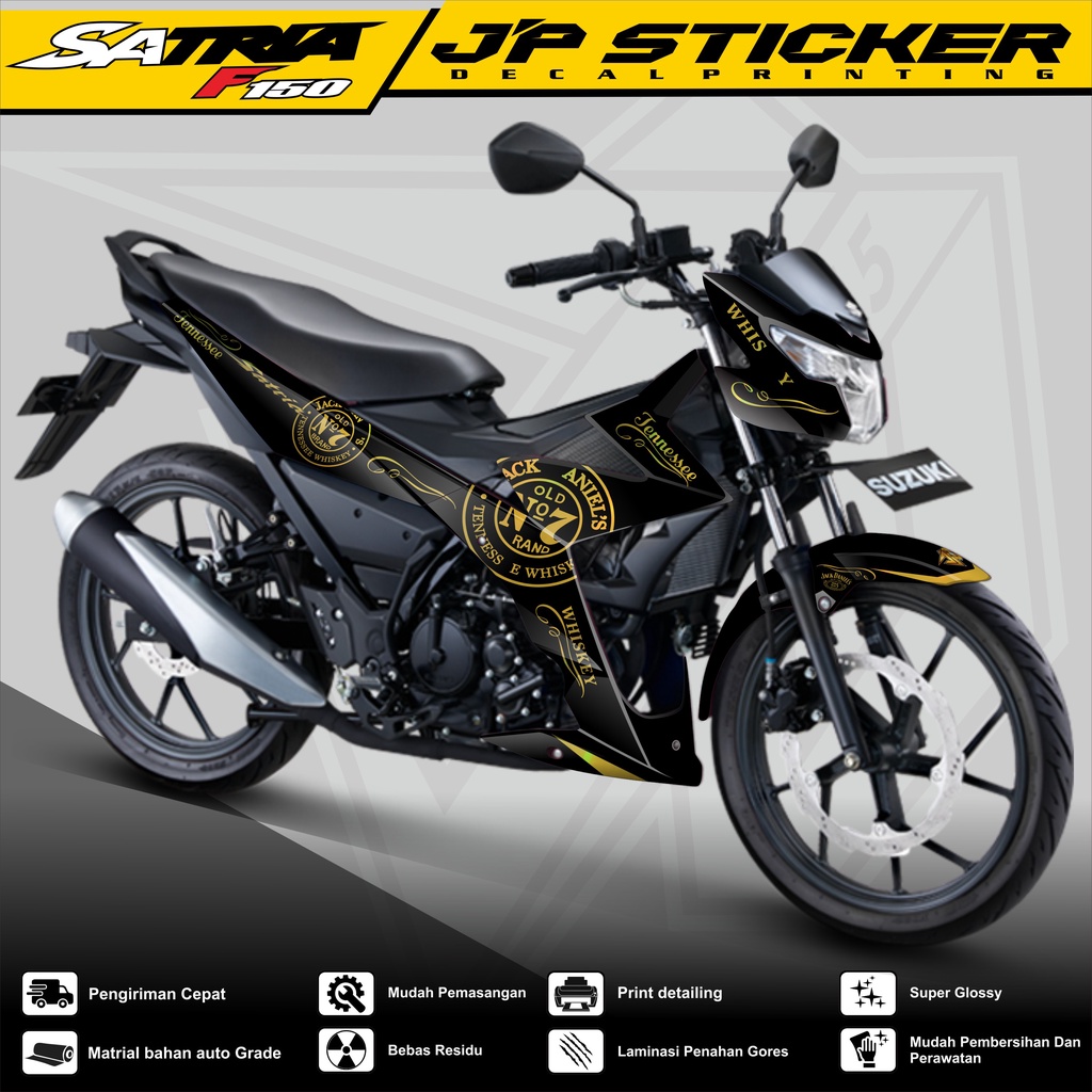 Satria 150 FI Full Body Decal sticker For Satria 150 FI D6 022 | Shopee ...