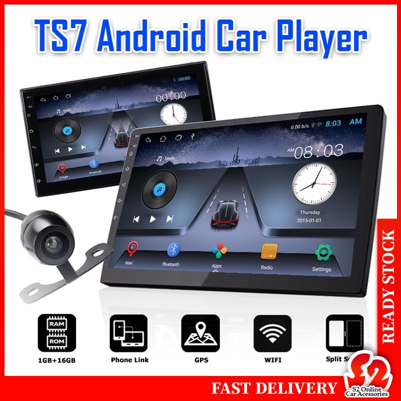 Universal TS7 Car Android Player 9" 10" 1GB Ram +16GB Rom Android 11 ...
