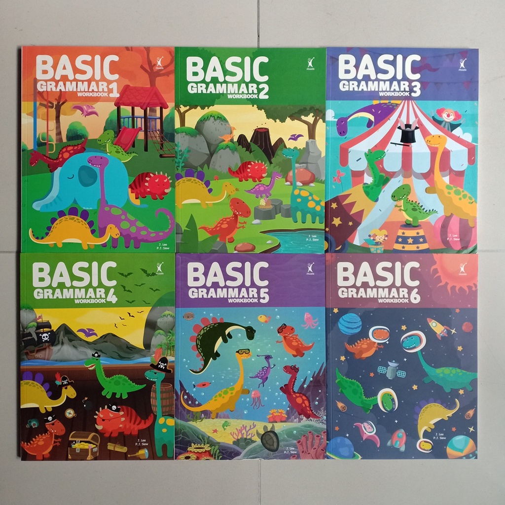 Basic Grammar Workbook 1 - 6 (Selection Per Book) | Shopee Malaysia