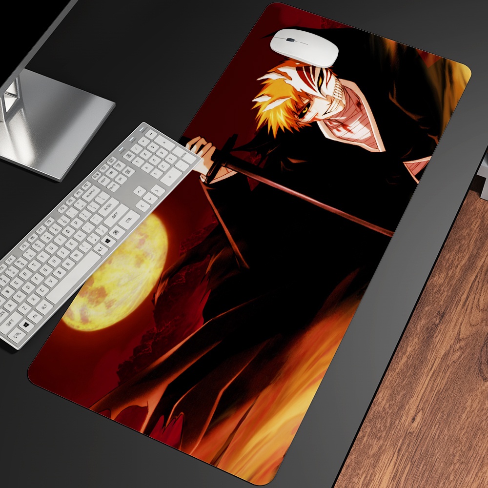 Japanese Bleach Anime Gaming Mouse Pad PC Accessories Large Locking ...