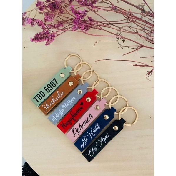 KEYCHAIN TAG STAMP NAMA | Shopee Malaysia
