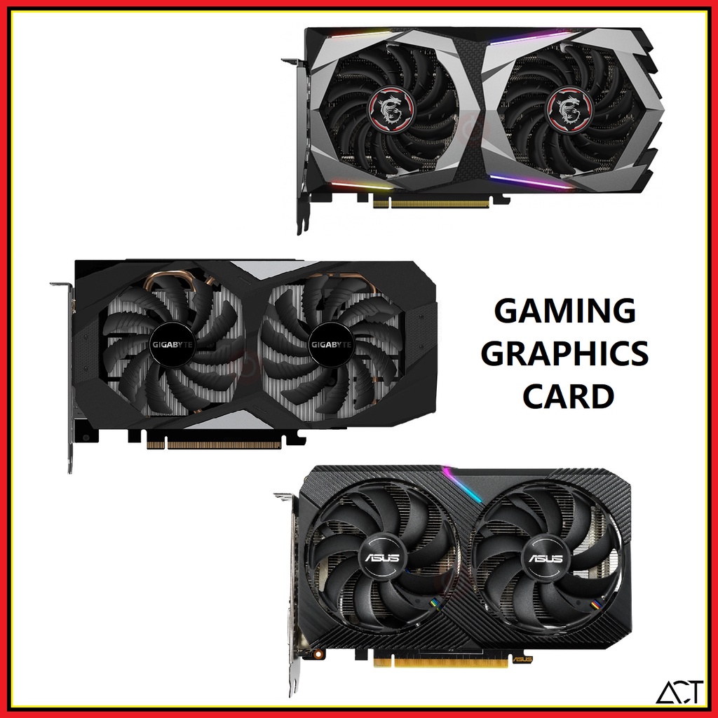 GAMING USED GRAPHICS CARD RTX3060 RTX 3050 RTX2060 GTX1660 GTX1060 ...