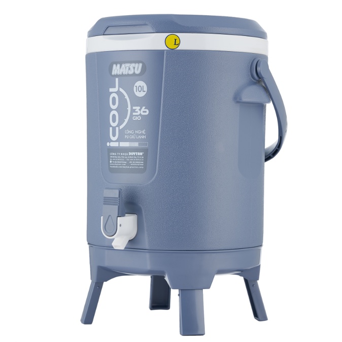 Matsu ICOOL Cooler Bucket Water Dispenser Ice Drinks Camping Picnic ...