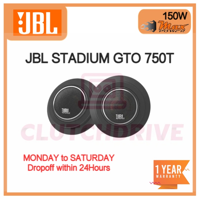 JBL Stadium GTO750T - 3/4" (19mm) Tweeter With In-Line High - Pass ...