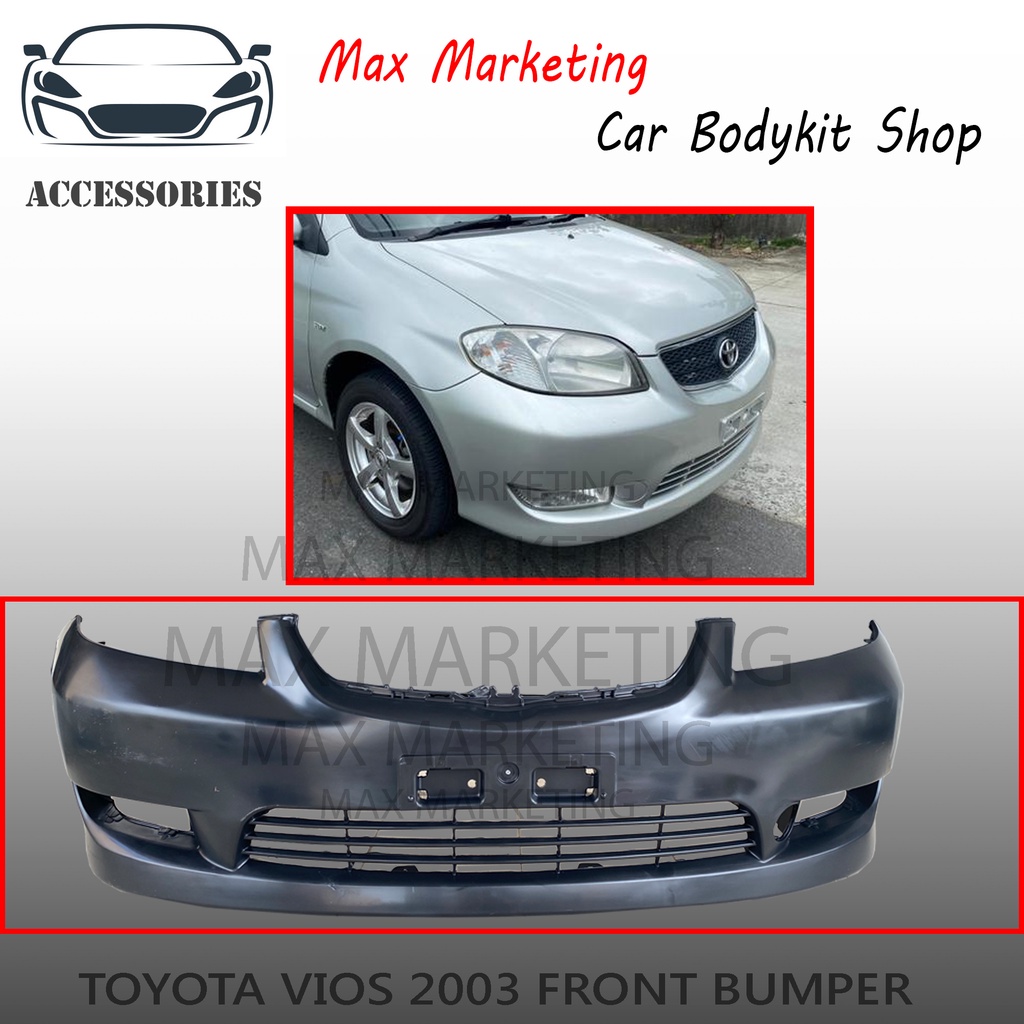 TOYOTA VIOS 2006 2007 OE LOOK FRONT BUMPER (PP) SKIRT LIP BODYKIT ...