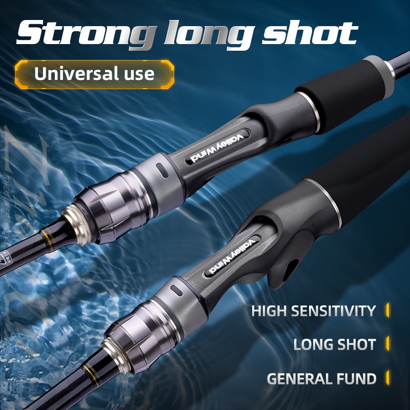 ZHANLU M/ML long Shot Casting/Spinning Rod In The Medium Fast Bass and Perch Freshwater and ...