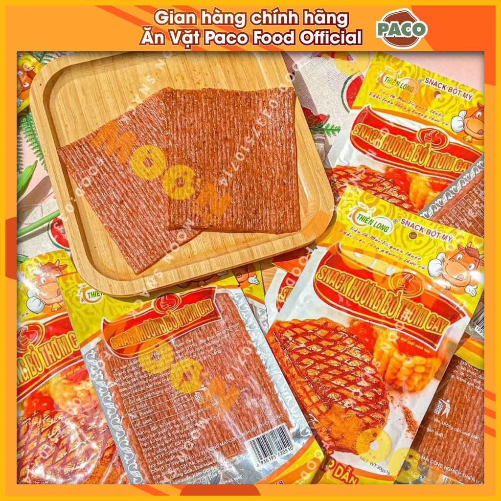 Combo of 10 packs/30 packs of Beef Flavored Snack School childhoodPiece ...
