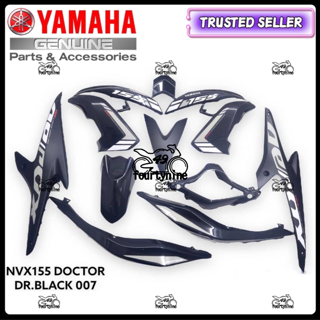 NVX155 V1 NVX V1 BODY COVER SET SIAP TANAM COVERSET TANAM OEM DOCTOR ...