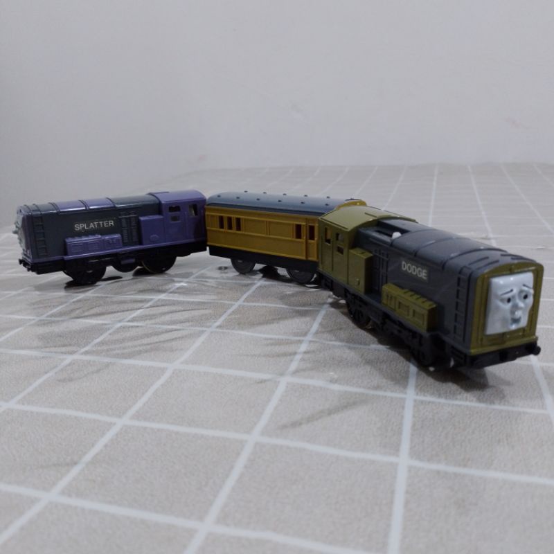 PLARAIL THOMAS & FRIENDS Dodge and Splatter Takara Tomy | Shopee Malaysia