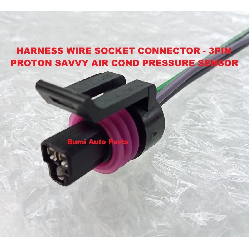 Savvy Socket Air Cond Pressure Sensor Harness 3 Pin Savvy Air Cond ...