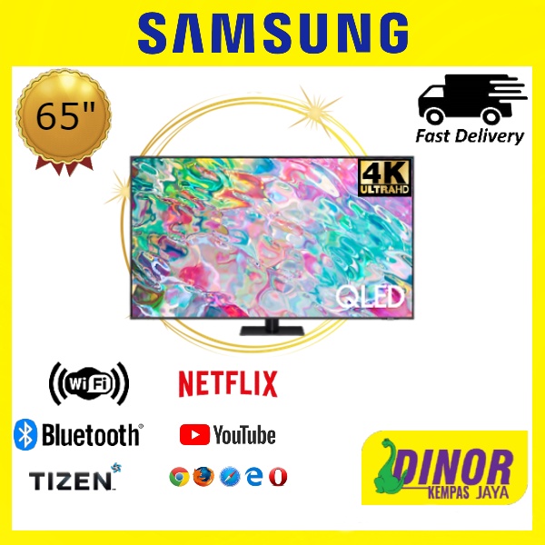 SAMSUNG 65 Inch Q70B QLED 4K Smart TV With Quantum Processor 4K QA65Q70CAKXXM | Shopee Malaysia