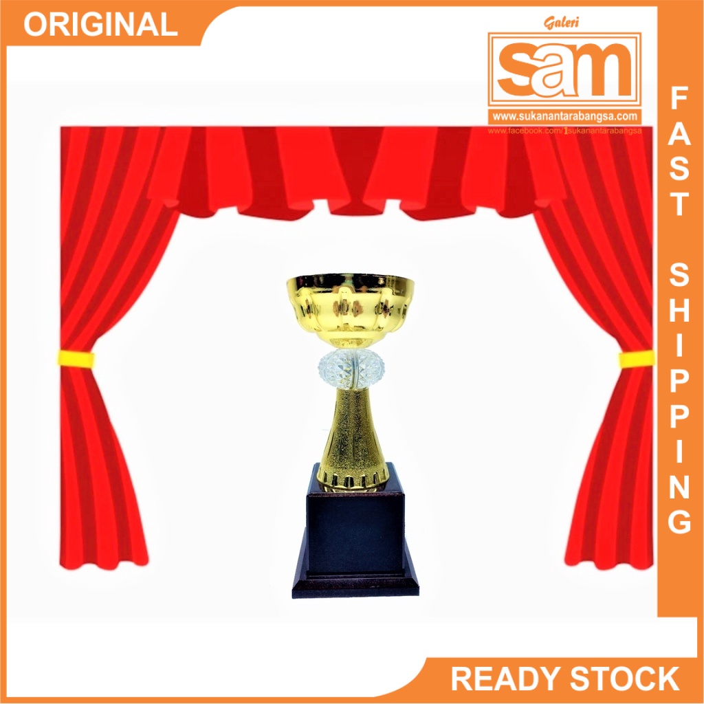 TROPHY EP-BAW26B (Hadiah Sukan Dan Hadiah Anugerah Cemerlang)with FREE ...